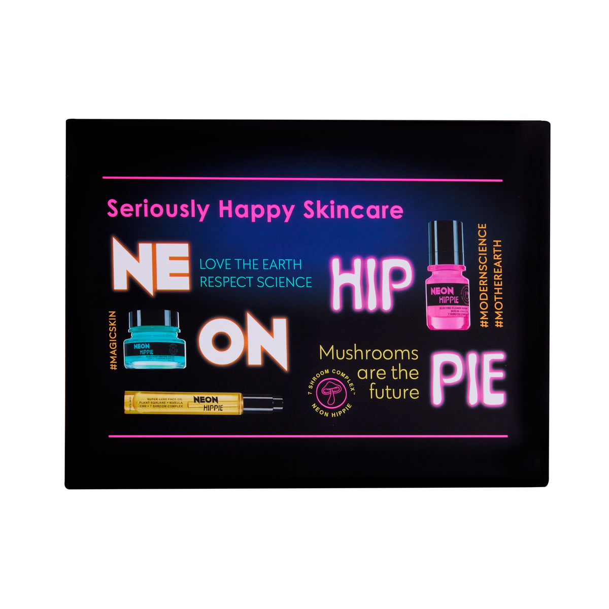XLTD EDITION PR LAUNCH BOX – NEON HIPPIE